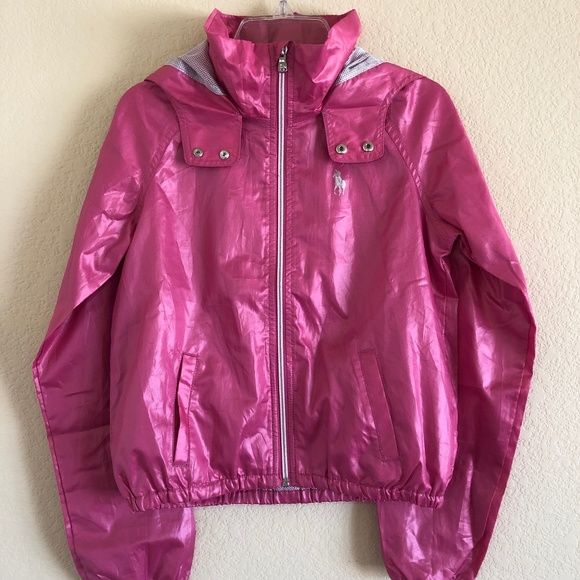 Ralph Lauren | Jackets & Coats | Ralph Lauren Girls Bright Pink ...